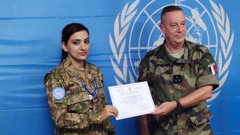 MAJOR SAMIA FROM SINF-E-AAHAN IS A REAL LIFE HERO - Fashion & Lifestyle ...